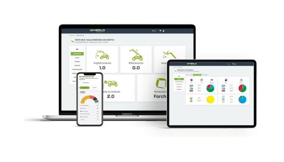 MerloMobility to manage and locate your Merlo fleet